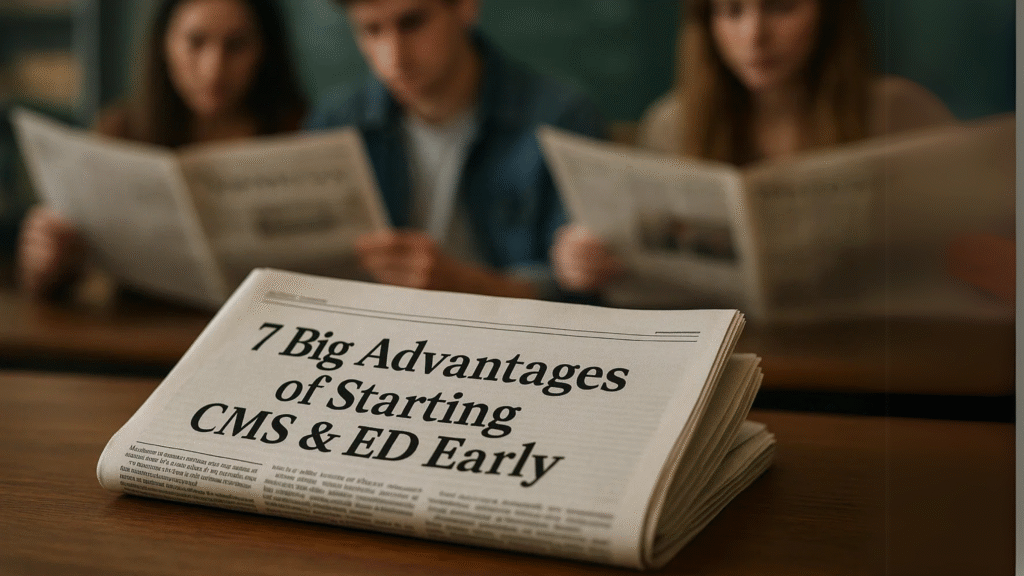 7 Big Advantages of Starting CMS & ED Early
